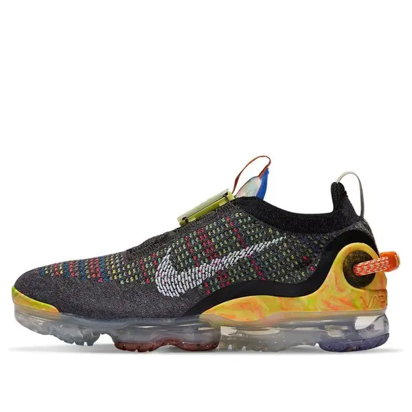 Nike Vapormax 2020 Flyknit 'iron Grey' Sneakers - Grey/yellow
