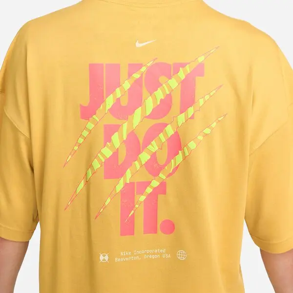 Nike Just Do It Brandriffs T-shirt 'yellow - Yellow/multi-color