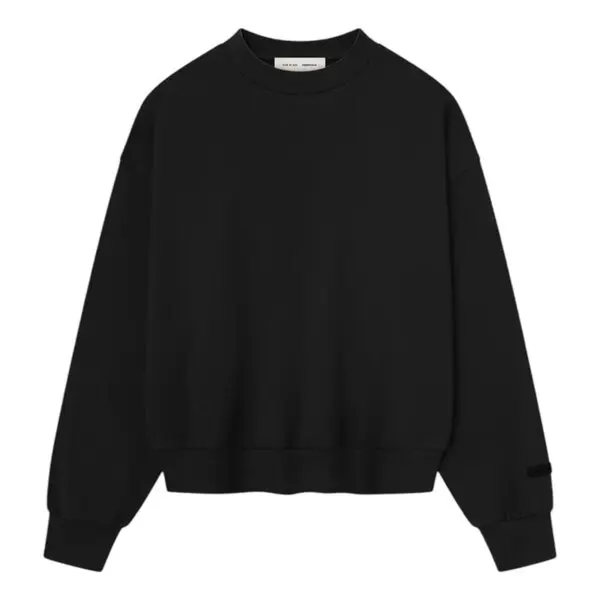 Fear Of God Classic Crewneck Sweatshirt - Jet Black
