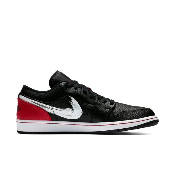 JORDAN 1 Low 'brushstroke Swoosh