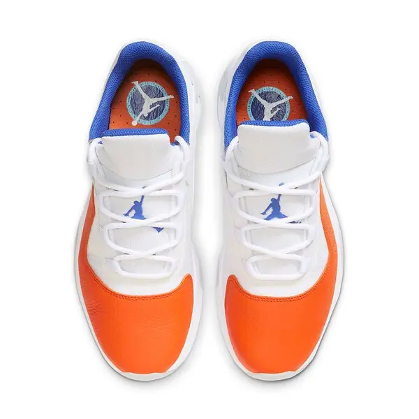 JORDAN Air Cmft Low "knicks" Sneakers - White Orange