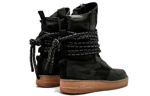 Nike Sf Air Force 1 High " Gum - Black