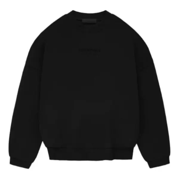 Fear Of God Fw23 Crewneck - Jet Black