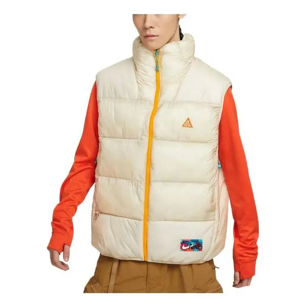 Nike Therma-fit Adv 'lunar Lake' Vest - Beige