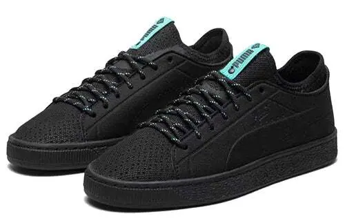 PUMA Diamond Supply Co. X Basket Sock Lo Sneakers - Black