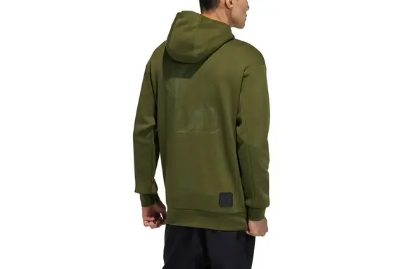 Adidas Hooded Pullover - Green
