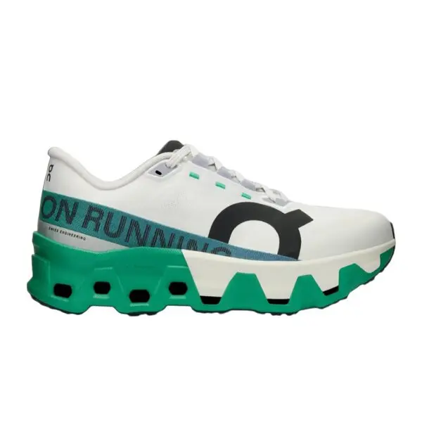 On Cloudmonster Hyper Sneakers - Undyed/mint
