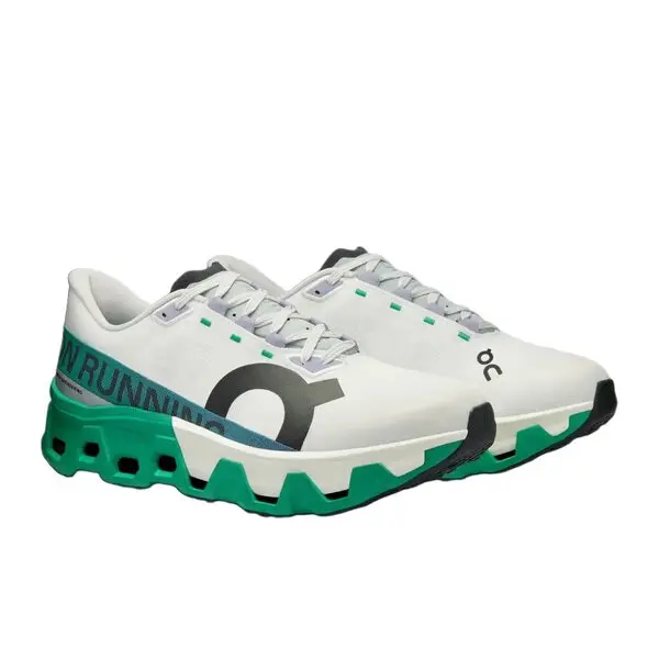 On Cloudmonster Hyper Sneakers - Undyed/mint