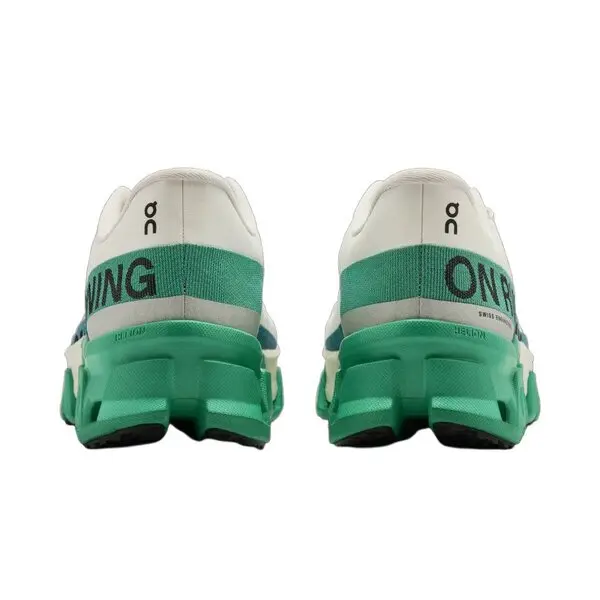 On Cloudmonster Hyper Sneakers - Undyed/mint