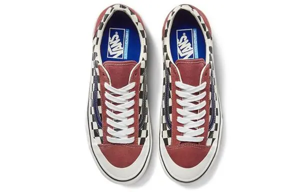 VANS Style 36 Sf Two Tone Salt Wash Sneakers - Black/red
