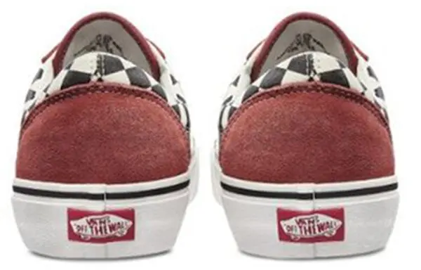 VANS Style 36 Sf Two Tone Salt Wash Sneakers - Black/red