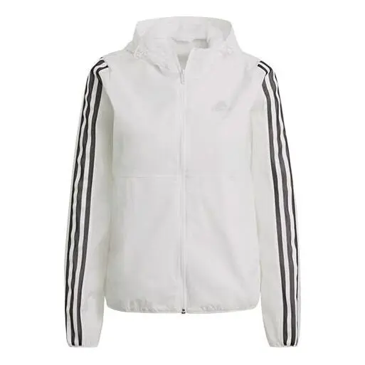 Adidas 3-stripes Hooded Woven Jacket - Default Color