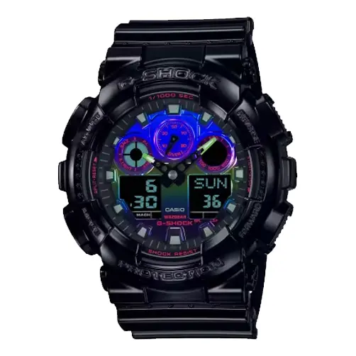 Casio G-shock Digital-analog Watch - Black/blue