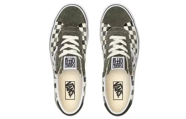 VANS Sport Grey Checkboard Sneakers