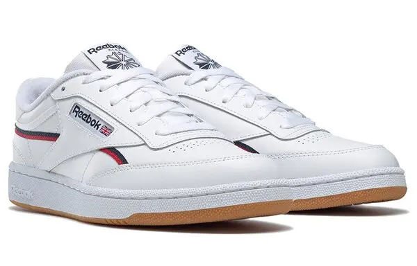REEBOK Club C 85 Sneakers - Black/white/red