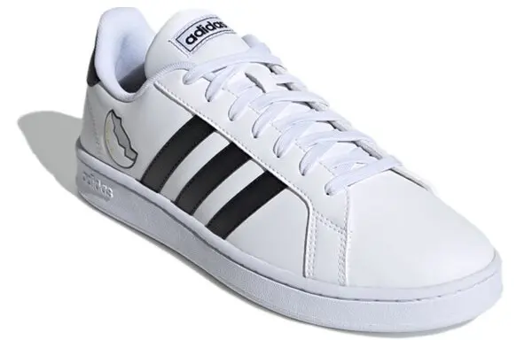 Adidas Neo Grand Court "white Black" Sneakers - White/black