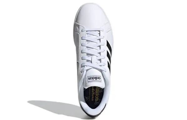 Adidas Neo Grand Court "white Black" Sneakers - White/black