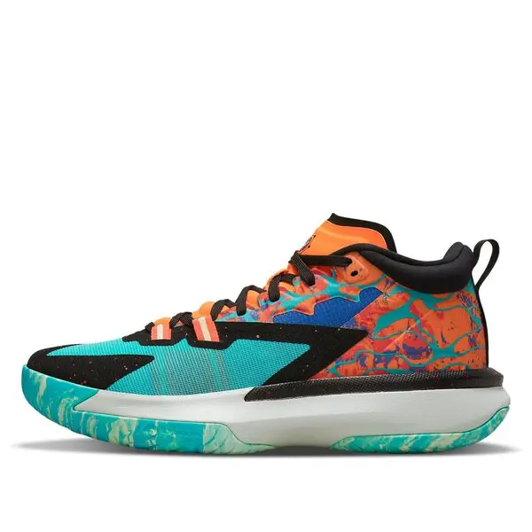 JORDAN Air Zion 1 Pf 'hyper Jade' Sneakers - Blue/red/black