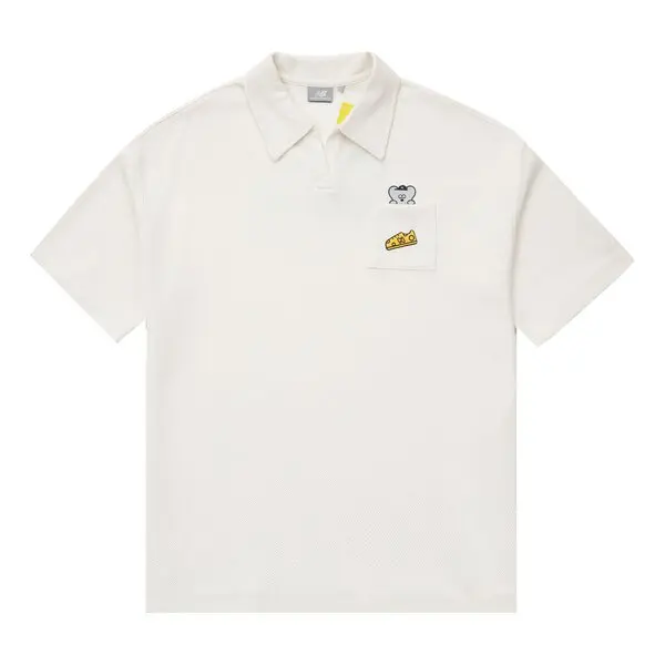 NEW BALANCE X Seiji Andy Polo Tee - White/grey