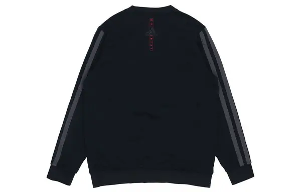 Adidas Crewneck Pullover With Rose Graphic