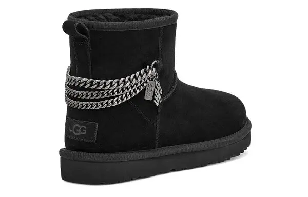 UGG Classic Mini Chains Boot - Black