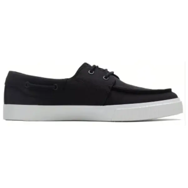 Timberland Low Top Lace Up Canvas Sneakers - Black