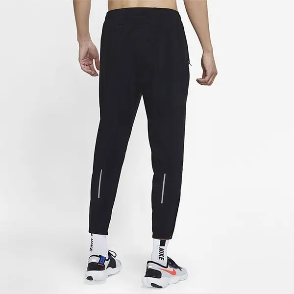 Nike Dri-fit Running Training Quick-dry Zipper Sports Pant Male