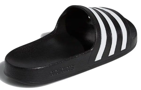 Adidas Adilette Aqua Slides - Black