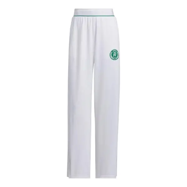 Adidas Verbiage Doubleknit Pants - White/green