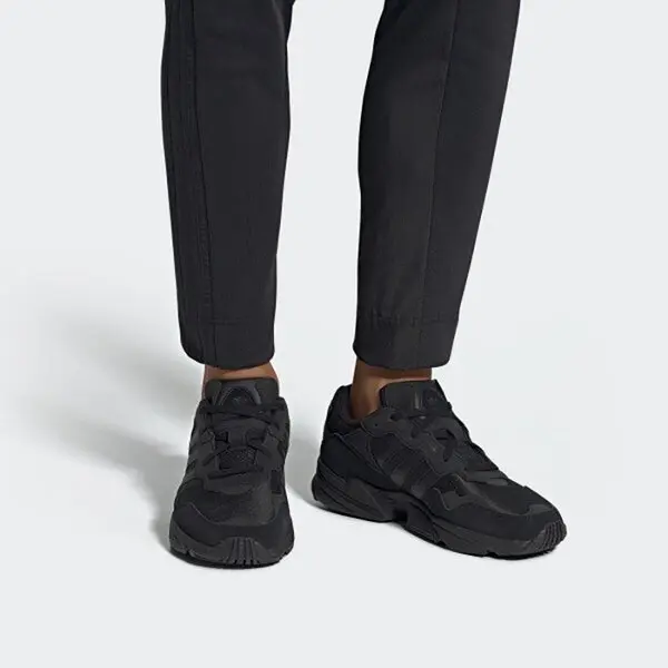 Adidas Yung-96 Low Top Sneakers - Black