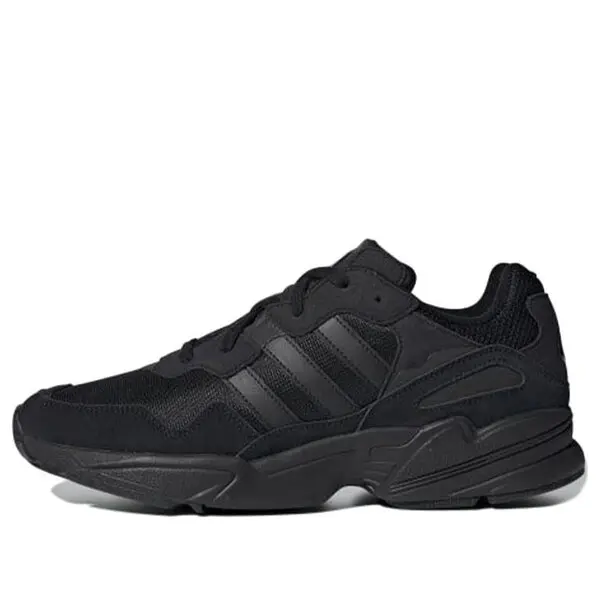 Adidas Yung-96 Low Top Sneakers - Black