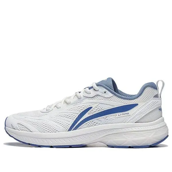 LI-NING Fuyao Athletic Lace-up Sneakers - White/blue
