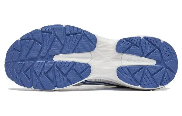 LI-NING Fuyao Athletic Lace-up Sneakers - White/blue