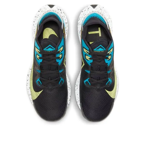 Nike Pegasus Trail 2 Low Top Sneakers - Black/blue/green