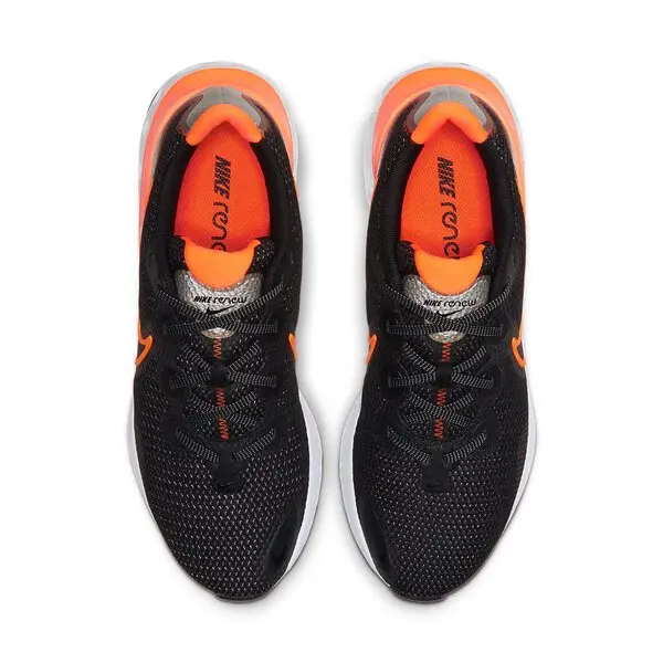 Nike Renew Run Athletic Sneakers - Black