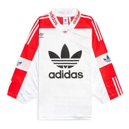 Adidas Originals Blueliner Trefoil Mesh Sleeve - White/red