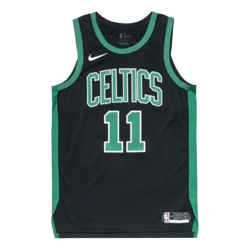 Nike Nba Kyrie Irving Boston Celtics Vaporknit Jersey - Black