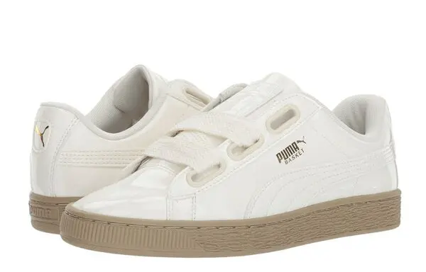PUMA Basket Heart Marshmallow Sneakers - White