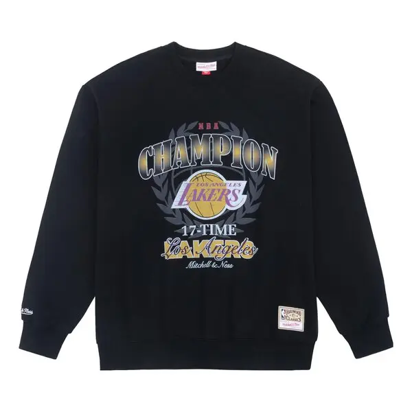 Mitchell & Ness X Nba Golden State Warriors 17 Times Champion Sweatshirt