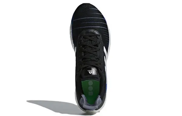 Adidas Solar Glide Athletic Sneakers - Black/blue