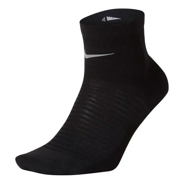 Nike Spark Lightweight Mid Calf Sports Training Socks - Black
