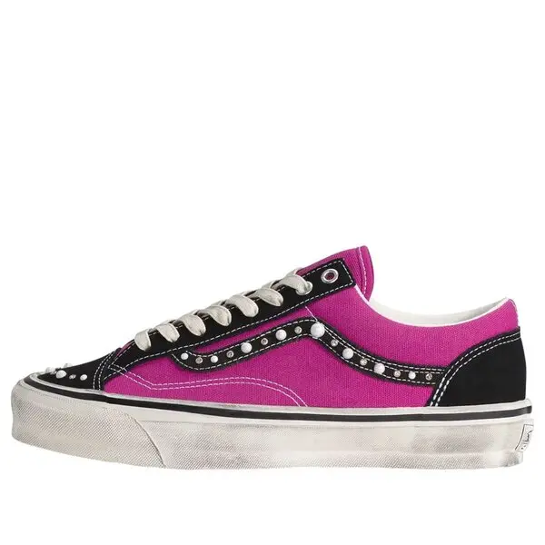 VANS Old Skool 36 Pearlized Embellished Sneakers - Pink/black