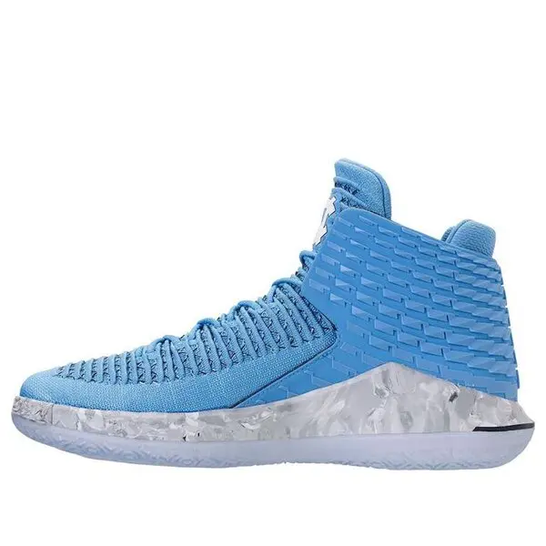 JORDAN Air 32 Unc High Top Sneakers - Blue