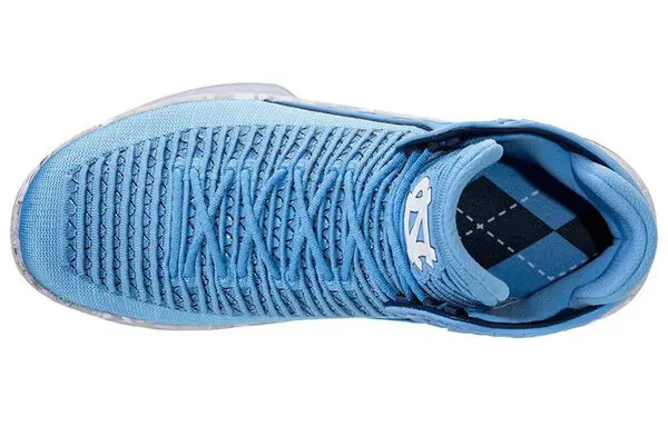 JORDAN Air 32 Unc High Top Sneakers - Blue
