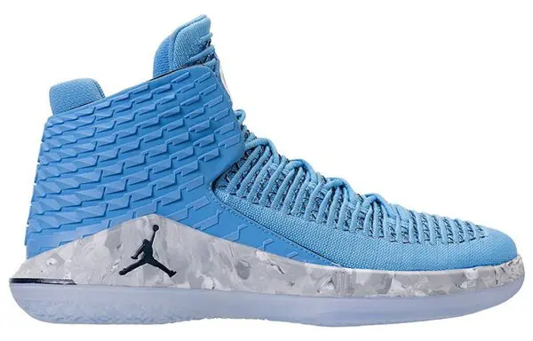 JORDAN Air 32 Unc High Top Sneakers - Blue