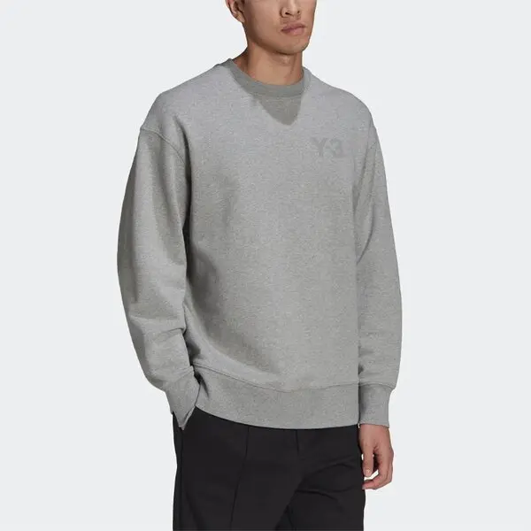 Adidas Y-3 Ss21 Logo Round Neck Pullover