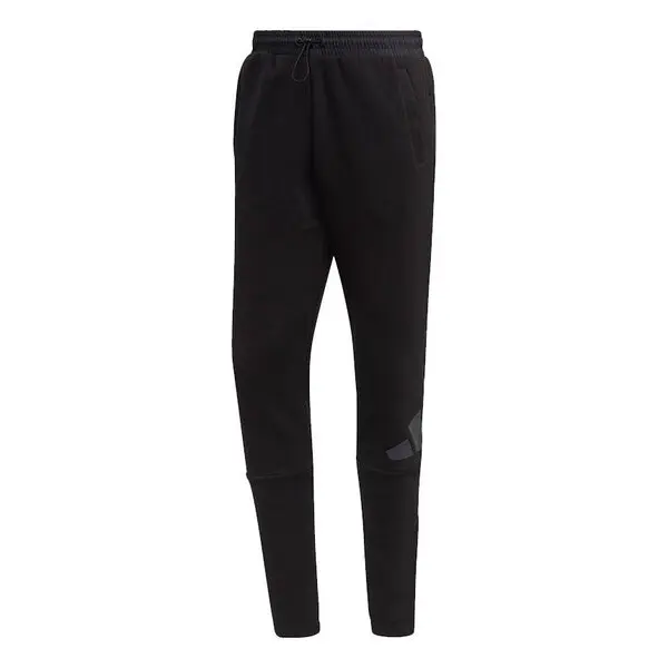 Adidas Logo Pant Contrasting Colors Large Logo Sports Pants/trousers/joggers Black - Default Color