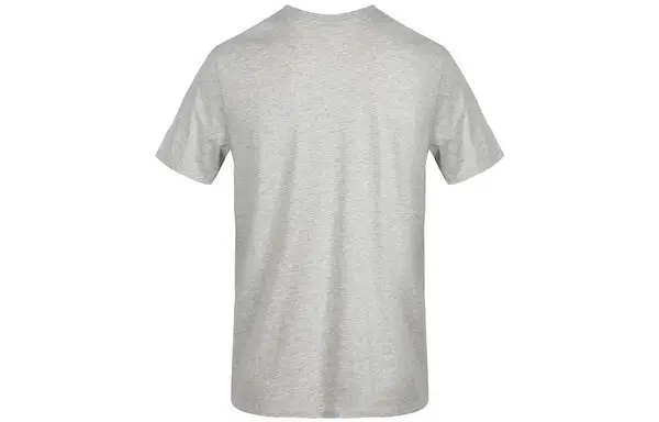 Nike Solid Color Pullover Crew Neck T-shirt 'grey