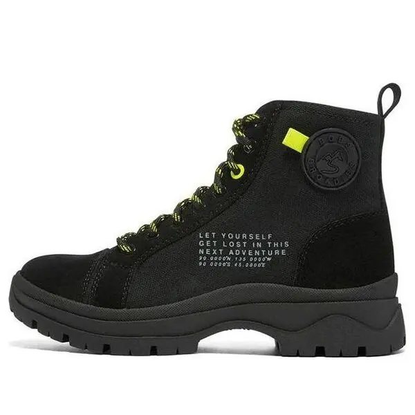 Sketchers Bobs Broadies High Top Zip Up Boots - Black