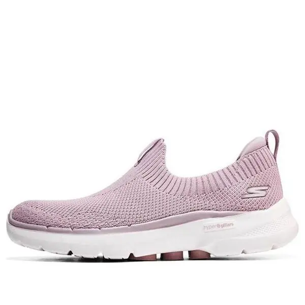 Sketchers Go Walk 6 Athletic Slip-on Sneakers - Pink